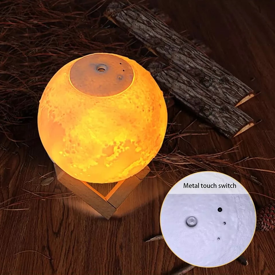 Lámpara Luna Humidificadora - Lámpara Luna